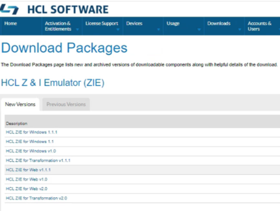 Configuring HCL Z and I Emulator for Web with HCL License Server